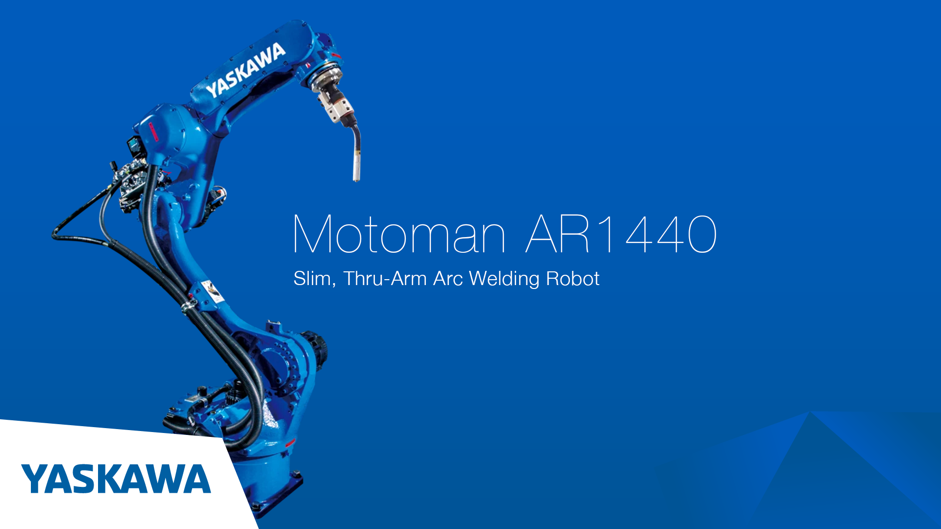Meet the YASKAWA MOTOMAN AR1440 – Your Robotic Welding Partner