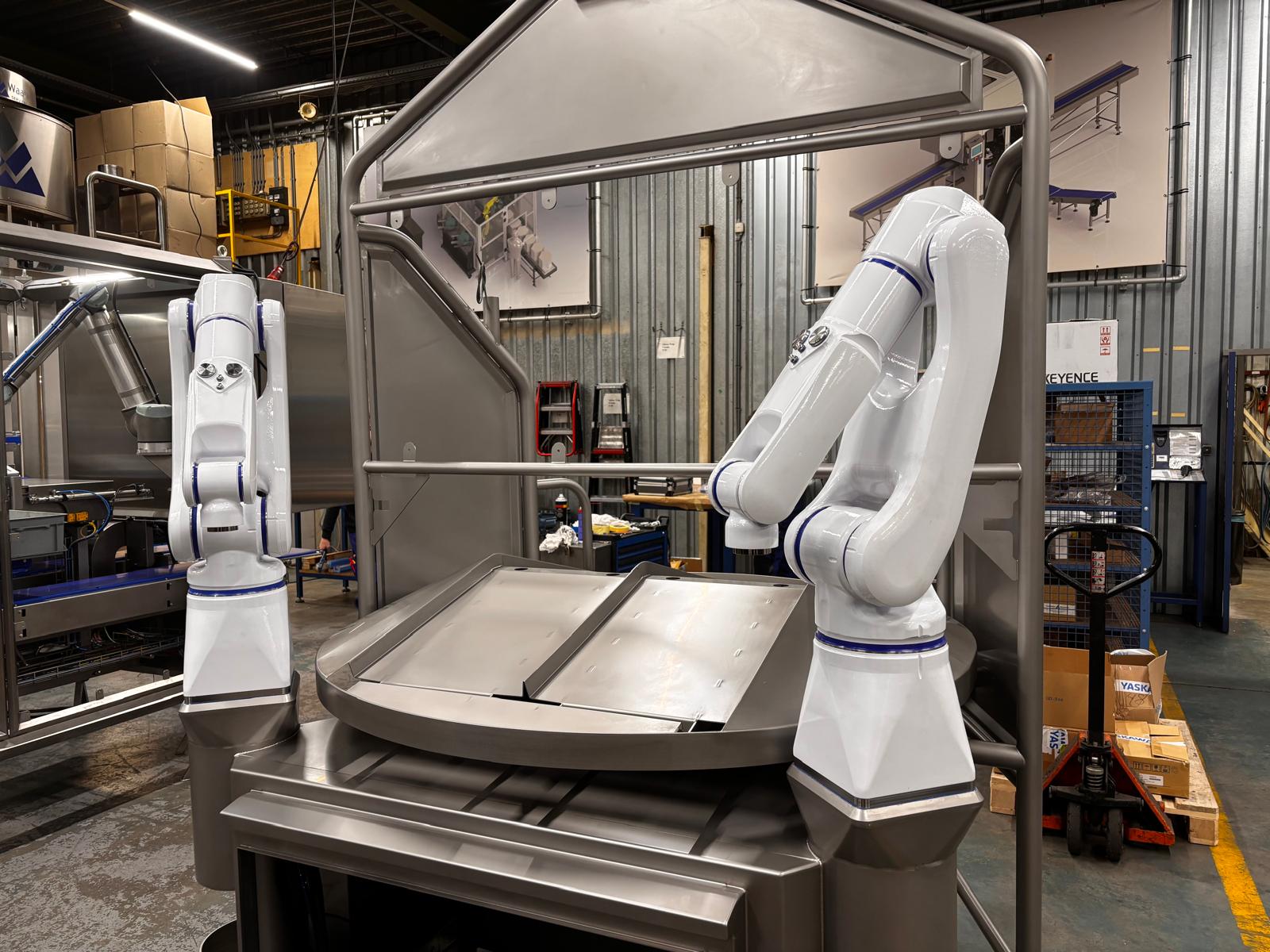 Hygienic handling robots for the food industry and life sciences